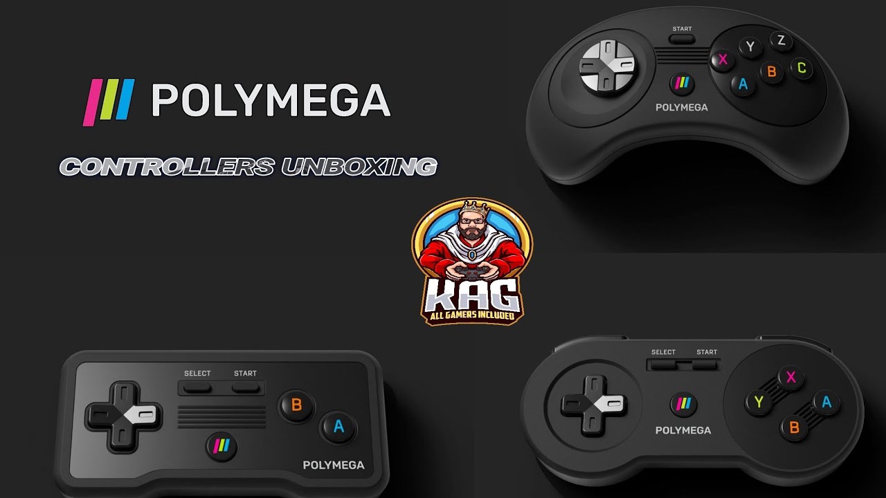 Polymega Controllers Unboxing - YouTube