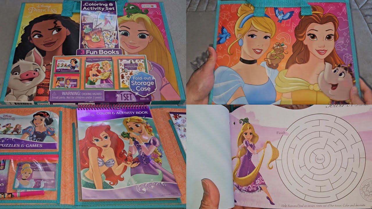 Costco Sale Item Review Bendon Disney Princess Coloring & Activity Set ...