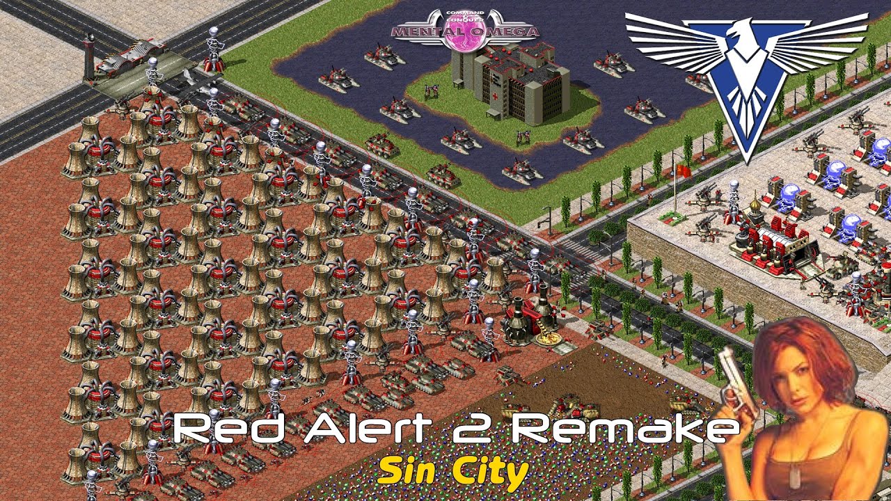 Red Alert 2 | Mental Omega - Red Alert 2 Remake - Sin City - YouTube