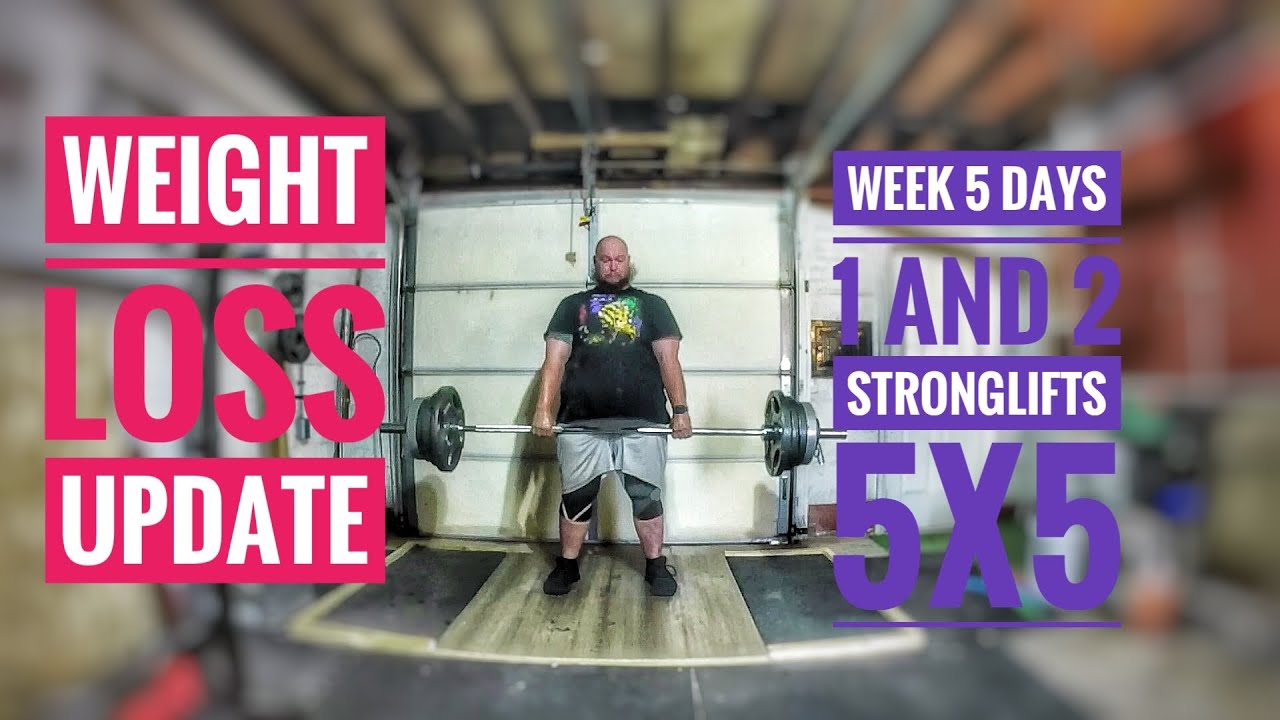 STRONGLIFTS 5X5 UPDATE WEEK 5 | WEIGHT LOSS JOURNEY - YouTube