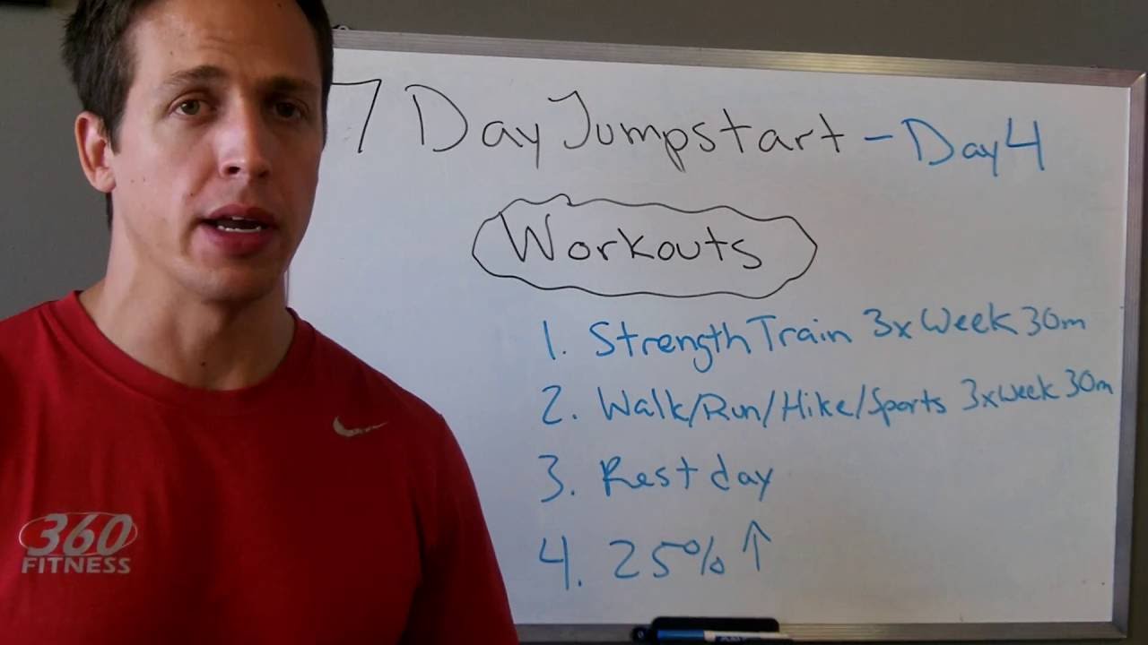 7 Day Jumpstart Program - Day 4 - Workotuts - YouTube