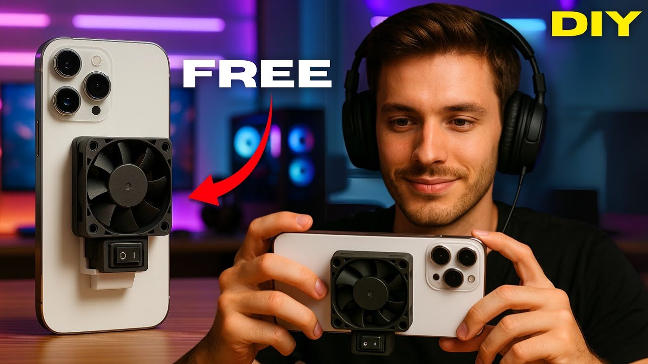 How to Make Phone COOLER at Home in Just 5 Minutes! (No Tools Needed ...
