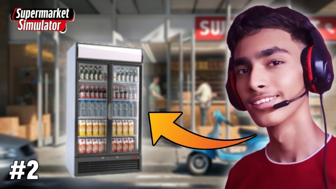 I BOUGHT FRIDGE IN SUPERMARKET SIMULATOR | SUPERMARKET SIMULATOR ...