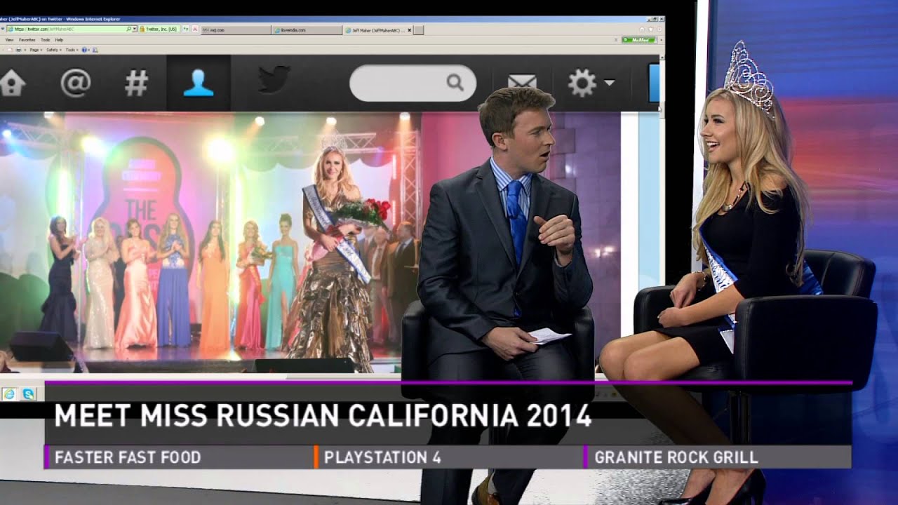 Nadejda Angel: Miss Russian California 2014 - YouTube