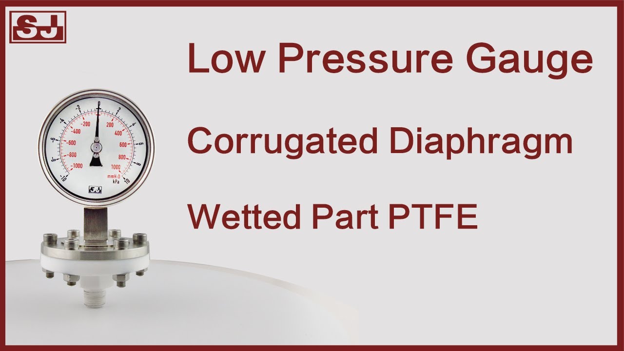 【Product Introduction】PRSSM-LD | Low Pressure Gauge, Corrugated ...