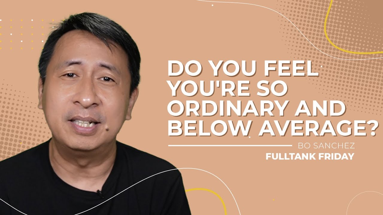FULLTANK FRIDAY: Do you feel you're so ordinary and below average ...
