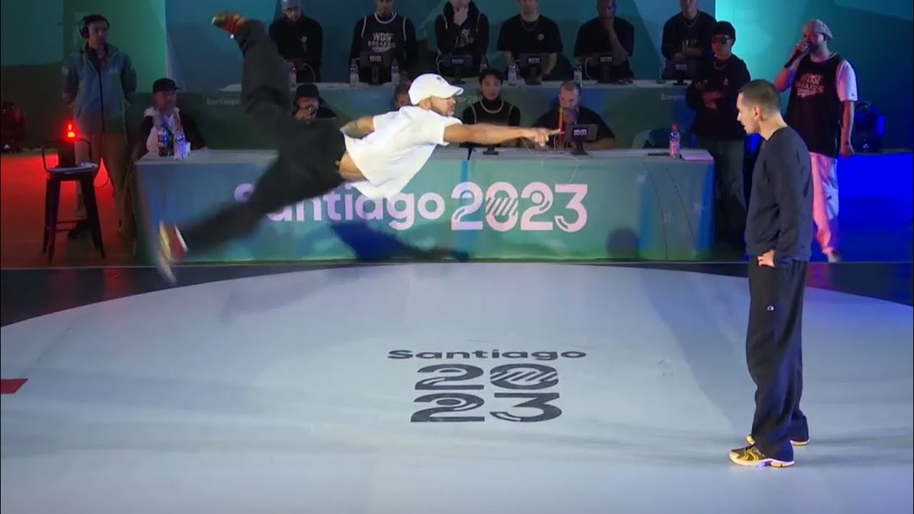 Bboy Gravity vs Bboy Matita Panamericanos 2023 - YouTube