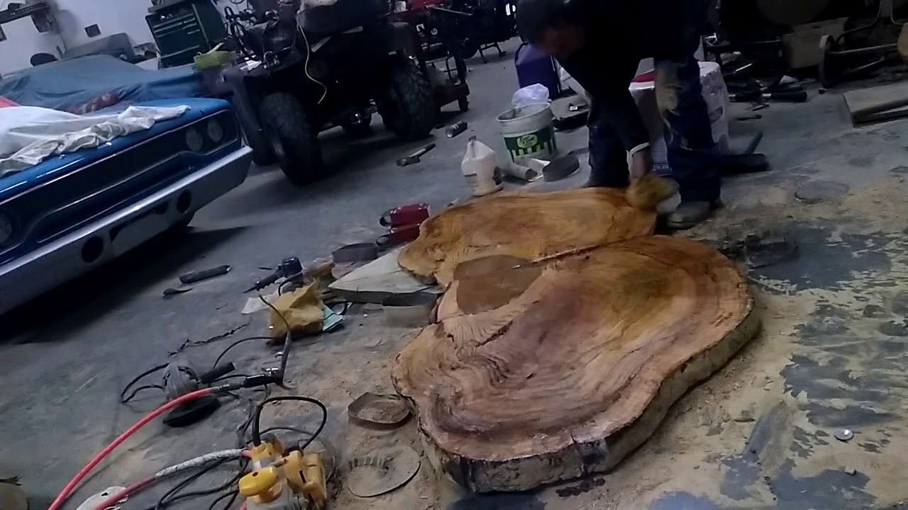 Burl wood crafts - YouTube