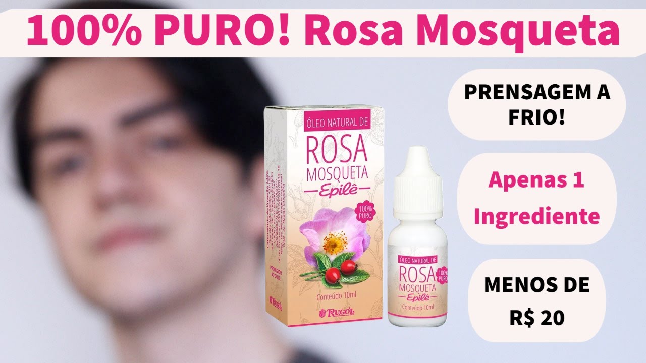 ÓLEO DE ROSA MOSQUETA 100% PURO EPILÊ - PRESSANGEM A FRIO - PRODUDIZO ...