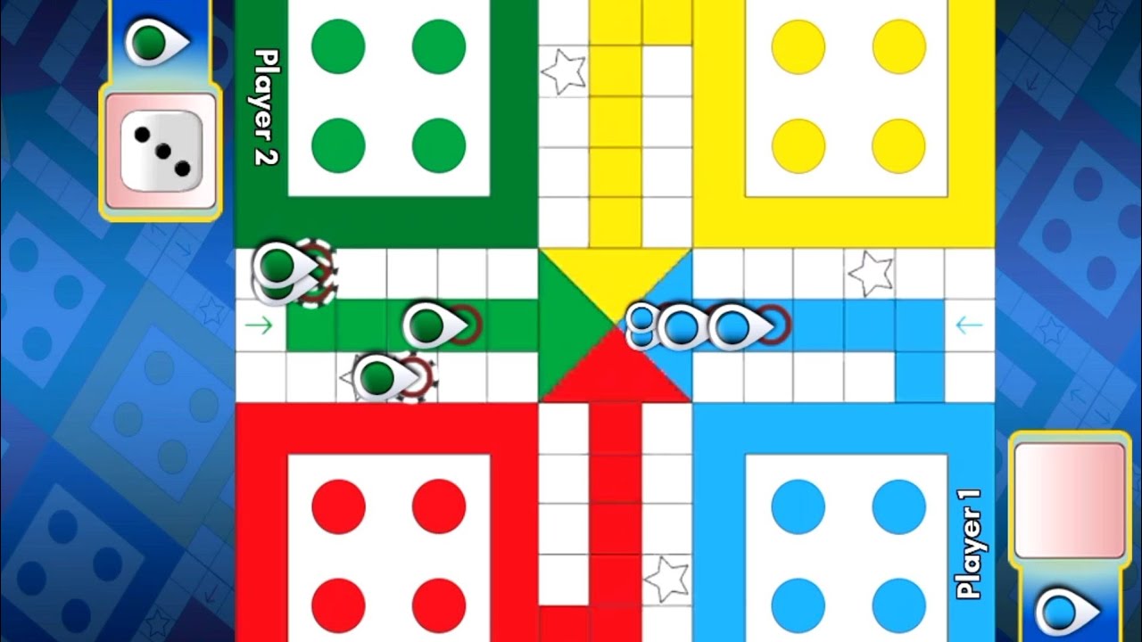 Ludo king game 2 player || Ludo game in 2 players || Ludo king gameplay ...