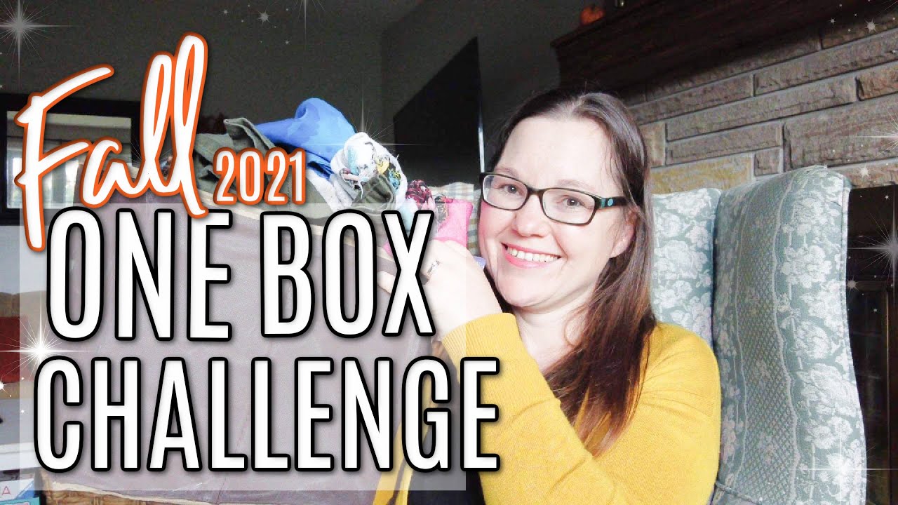 FALL 2021 | ONE BOX CHALLENGE | DECLUTTERING MOTIVATION | # ...