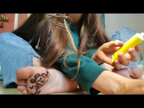 ASMR Feet Tickling + ‘Tickle’ & ‘Tickling’ Trigger Words | Custom Video