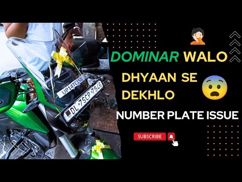 Pata Nahi Tha Dominar Pe Drill Machine Chalani Padegi 😢 Number Plate Ke ...
