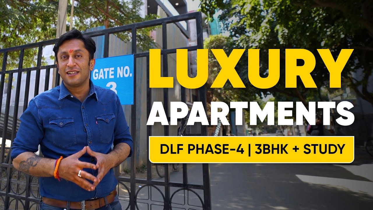 3BHK + Study available in DLF Phase 4 | Best Builder Floor - YouTube