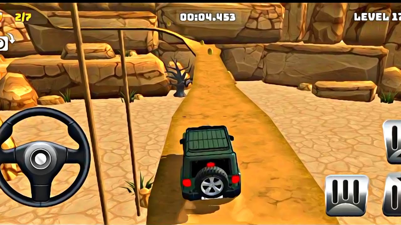 car mountain racing🎧🚩🏎️ | mountain rally car racing | hill climb racing ...