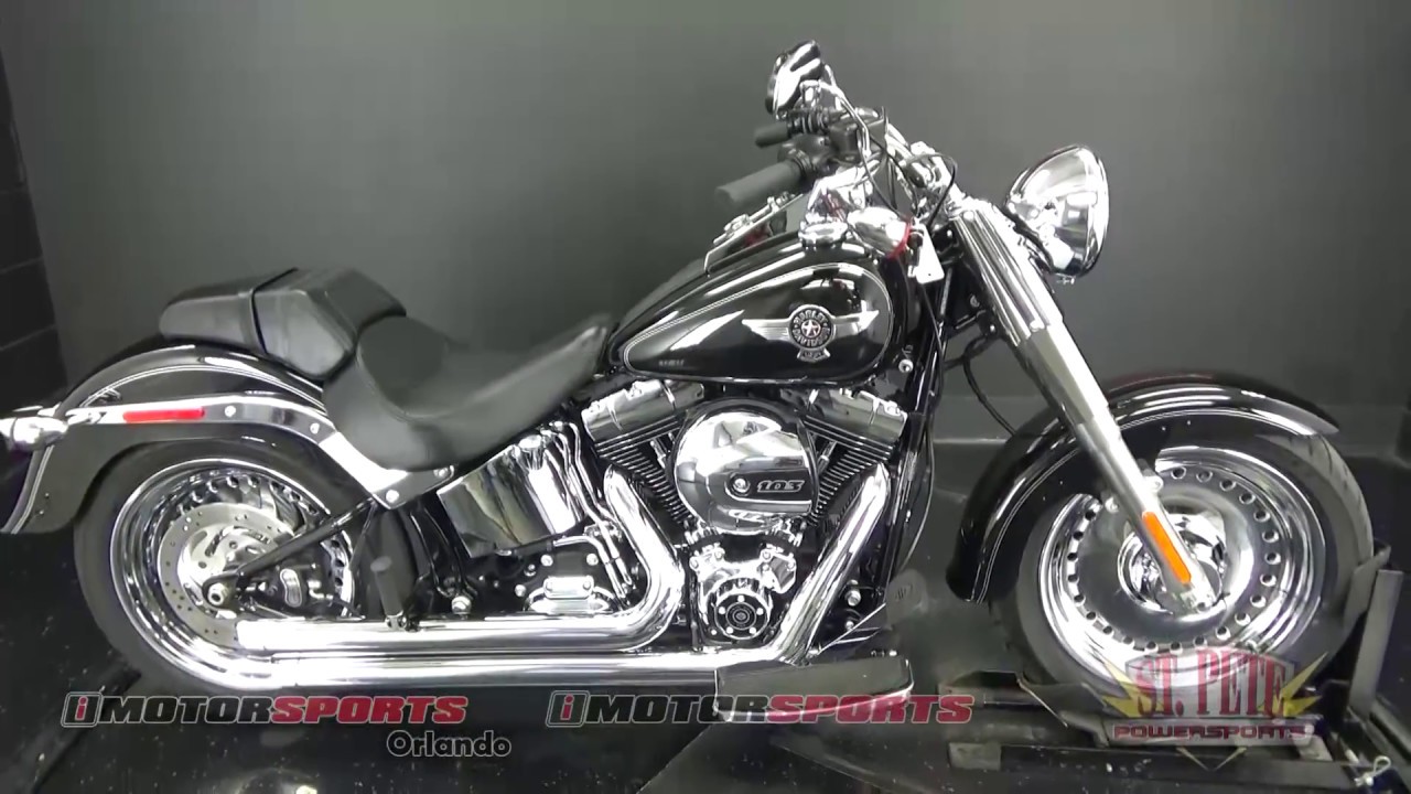 2016 Harley Davidson FLSTF Fat Boy A4561 @ iMotorsports - YouTube