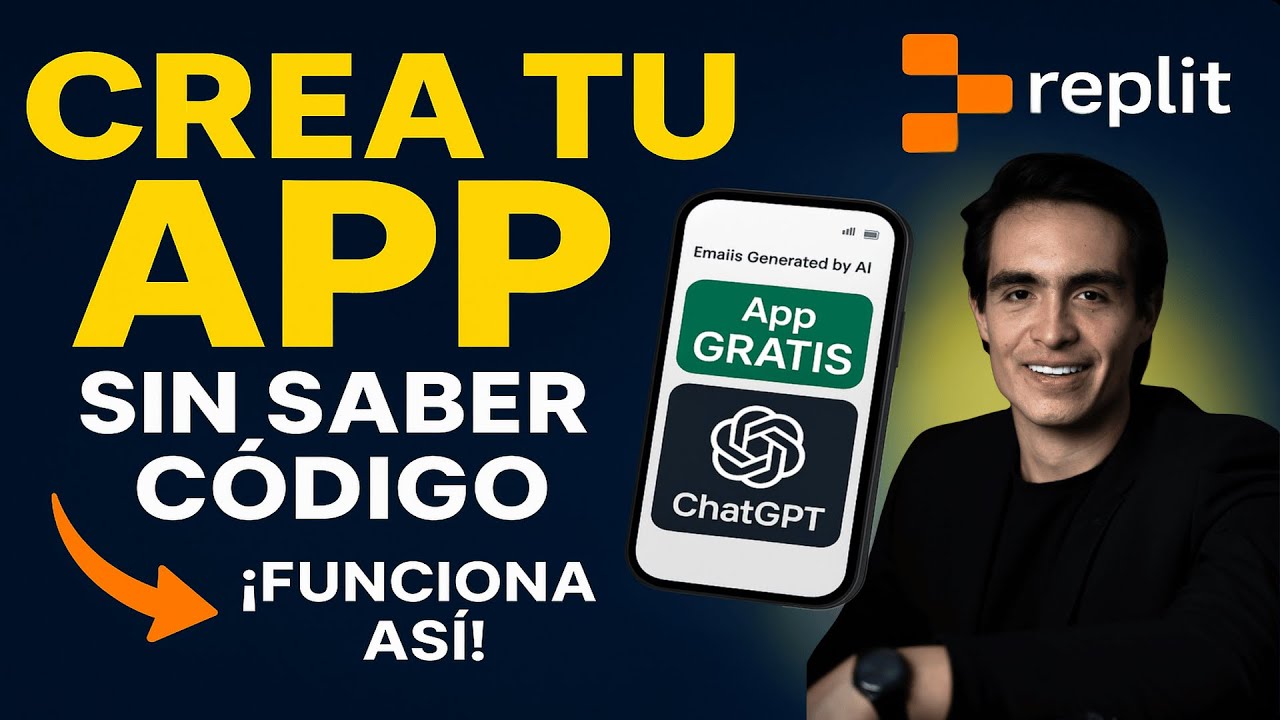 Cómo Crear Tu Propia App Sin Saber Programar (Paso a Paso con Replit y Chat GPT) - YouTube