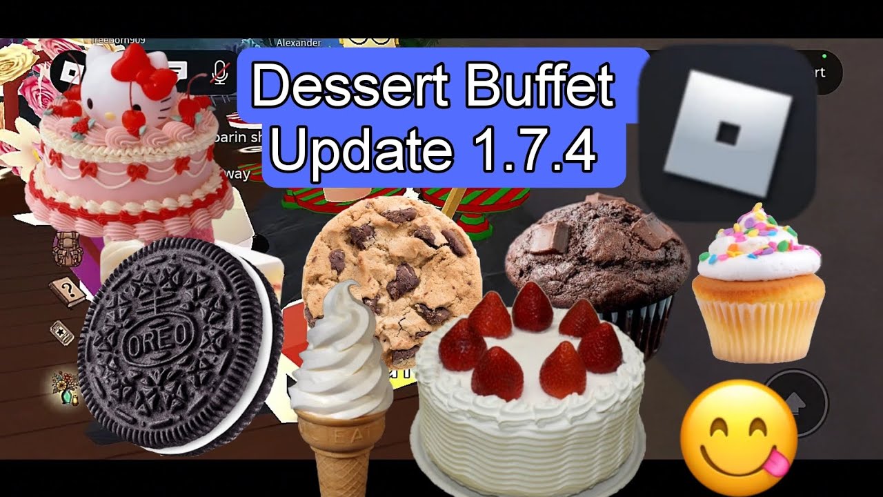 Ocean Room Downstairs Room Wow! - Tea Time | Dessert Buffet - Roblox ...