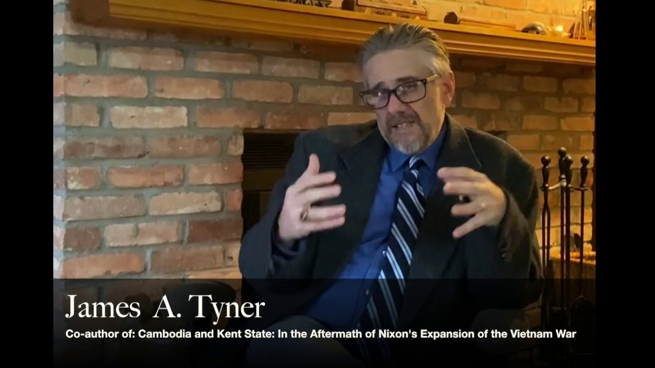 "Cambodia and Kent State" co-author James Tyner - YouTube