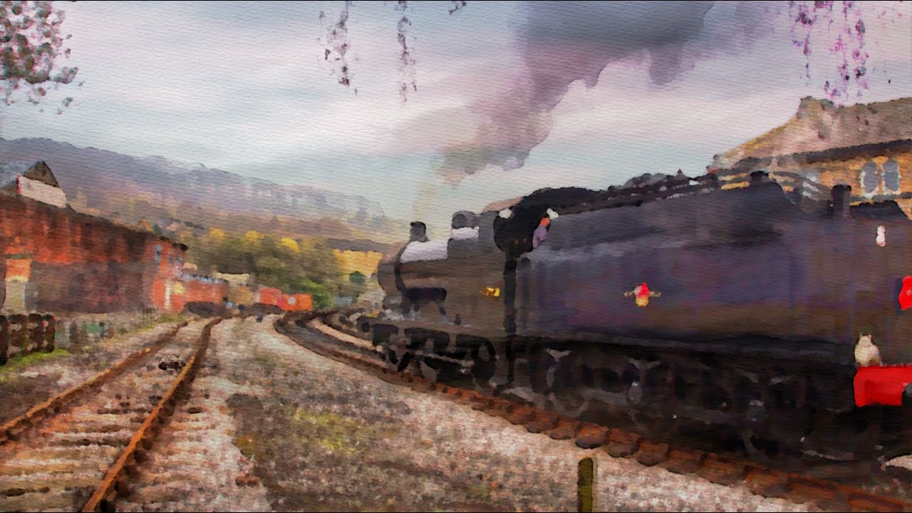 Spring Steam in the valley - YouTube