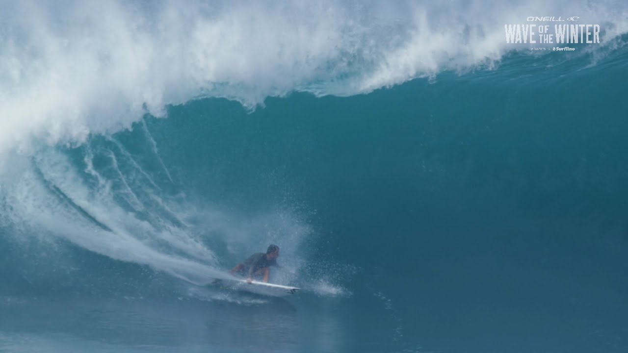 Tyler Newton at Pipeline, January 14, 2019 | Wave 4 - YouTube