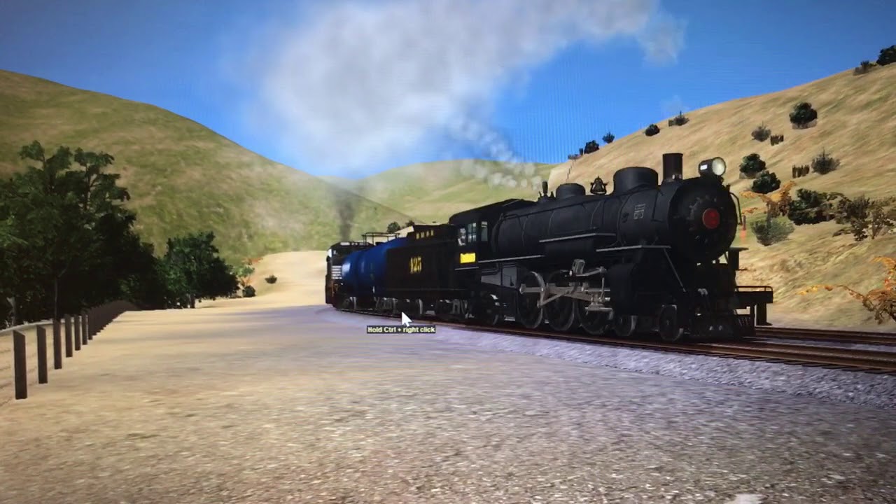 BM&R 4-6-2 #425 steam locomotive in Trainz simulator 2012 - YouTube