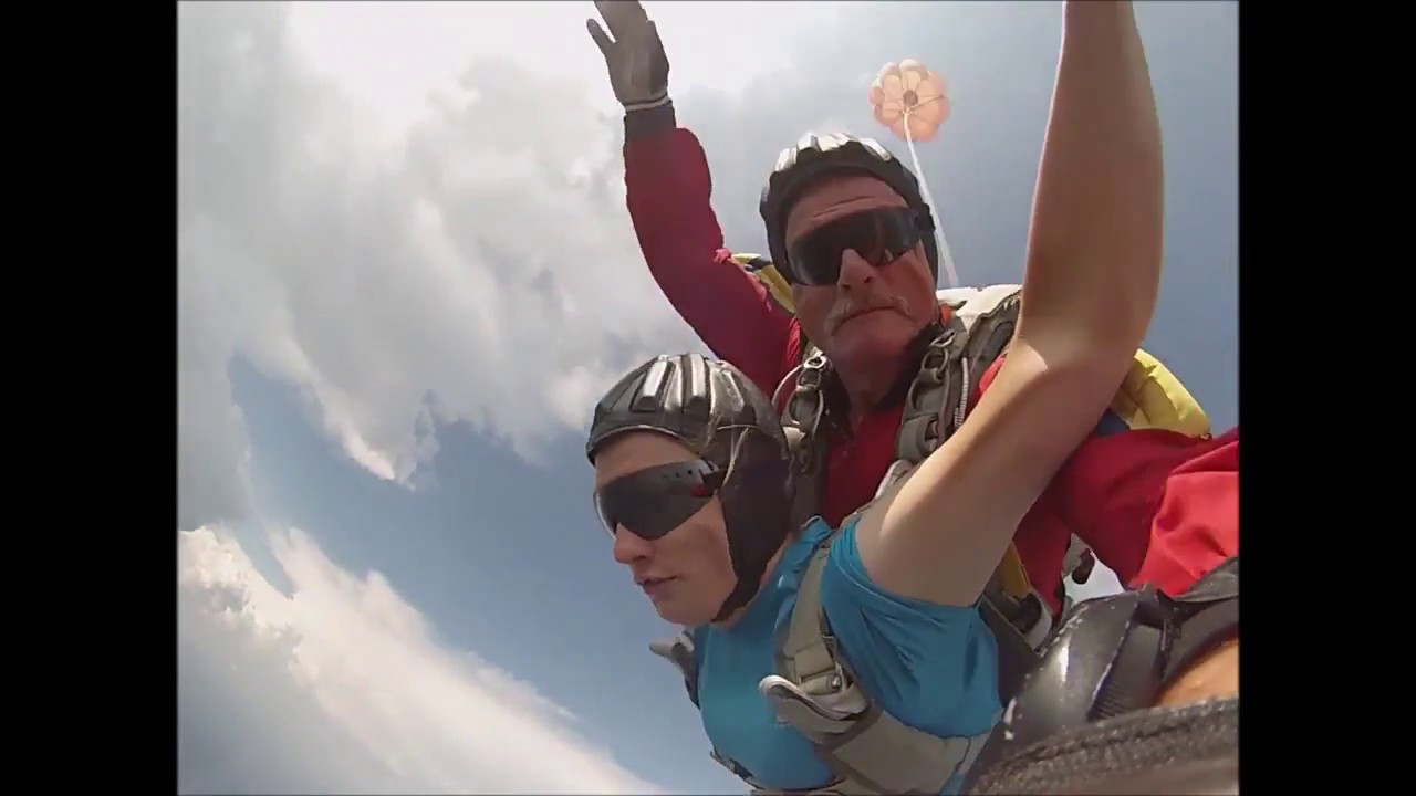 My First Tandem Jump Experience - YouTube