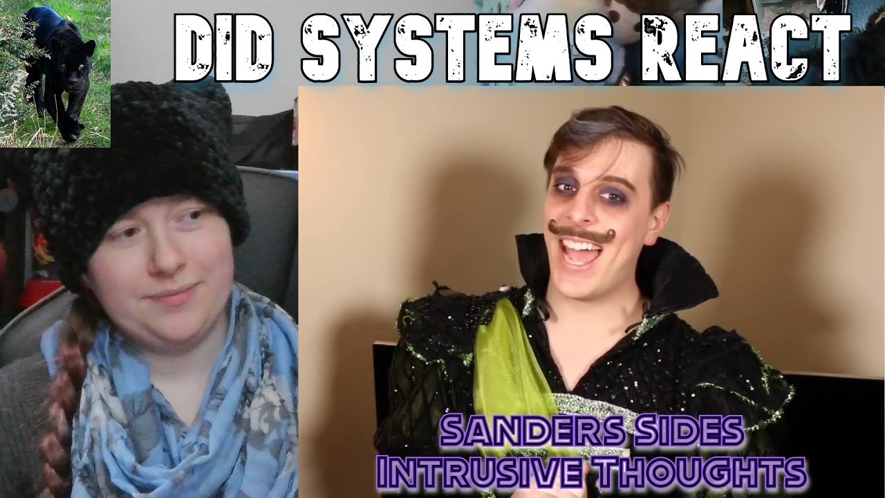 DID Systems React to Sanders Sides Intrusive Thoughts Part 2 | Aura, Shadow feat. Primal Pack ...