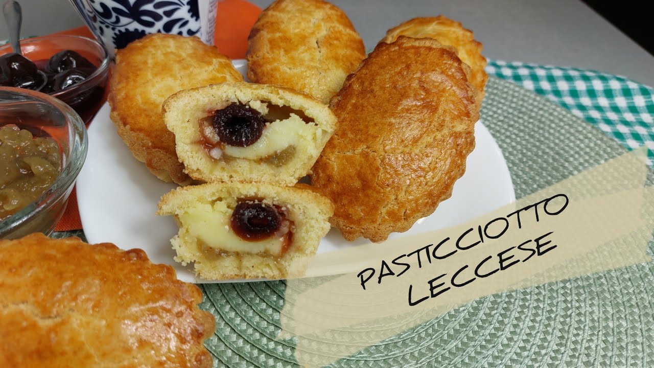 PASTICCIOTTI LECCESI | ricetta del pasticciotto leccese - YouTube