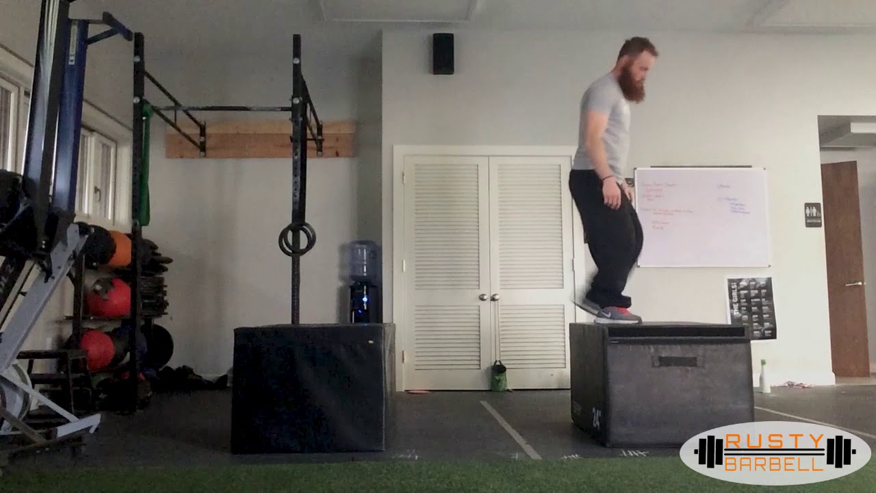 Depth Jump to Box Jump - YouTube