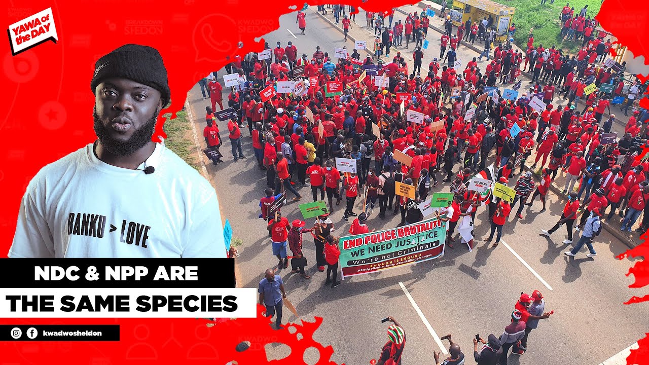 NDC Stages 'March For Justice' Demonstration In Accra - YouTube