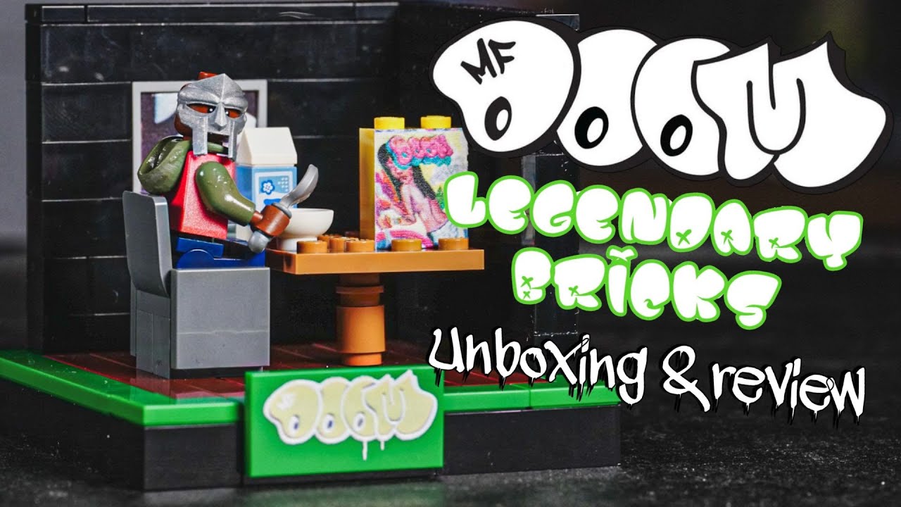 MF DOOM | MM...FOOD | LEGENDARY BRICKS | CUSTOM LEGO | UNBOXING & REVIEW - YouTube