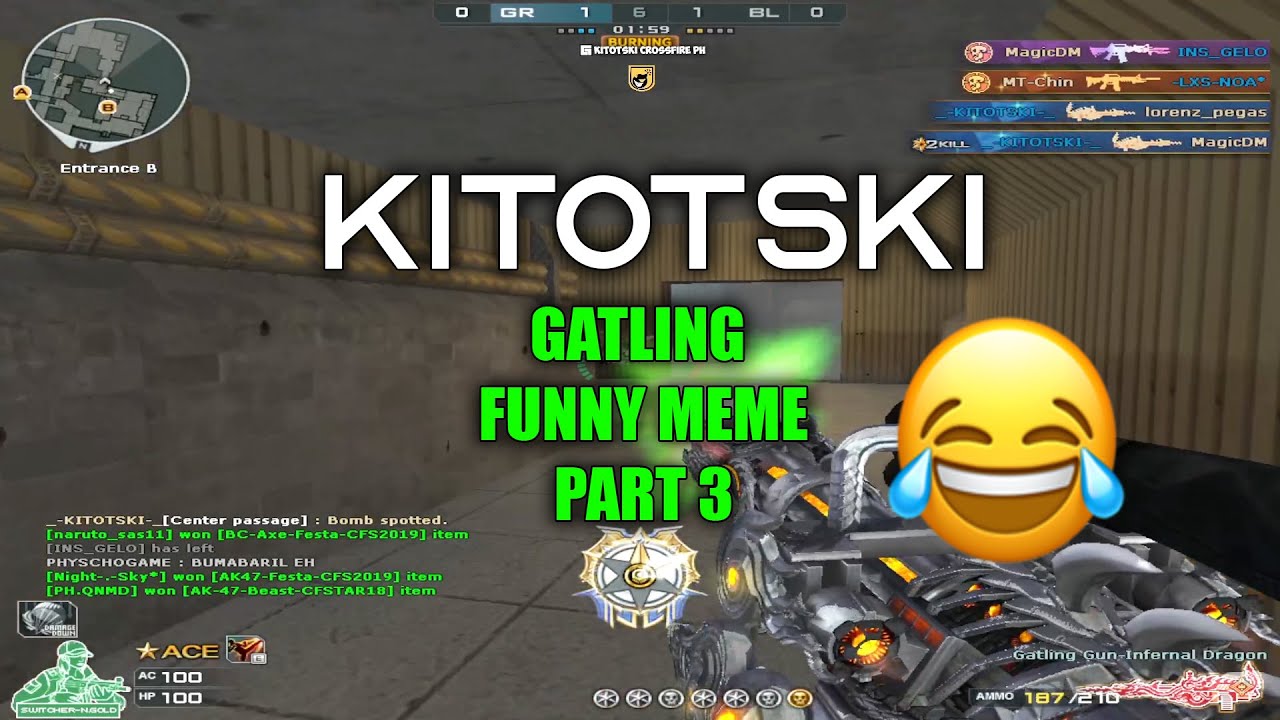 CFPH: Gatling Funny Meme Part 3 😂 - YouTube