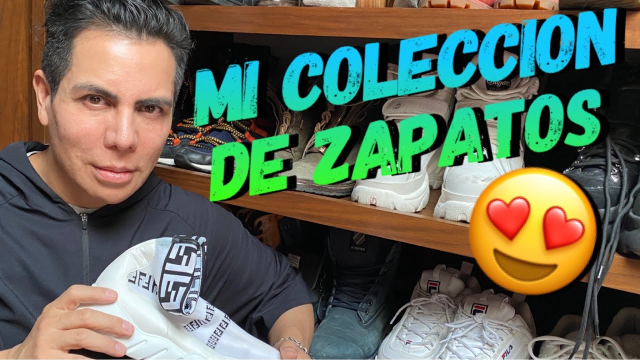 MI COLECCIÓN DE ZAPATOS 🥾 JAVIER DERMA 🦖 - YouTube