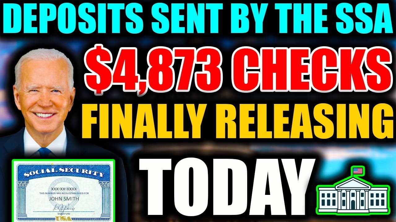 Deposits Sent By The SSA! $4,873 Checks Finally Releasing on Jan 10th IS THE DATE..! - YouTube