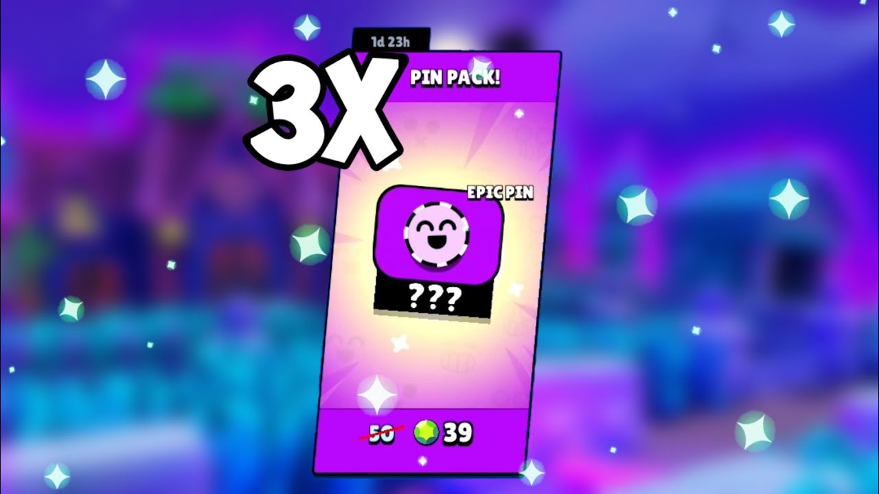 3x Epic Pin Pack | Brawl Stars #epicpinbrawlstars #goldarmgang # ...