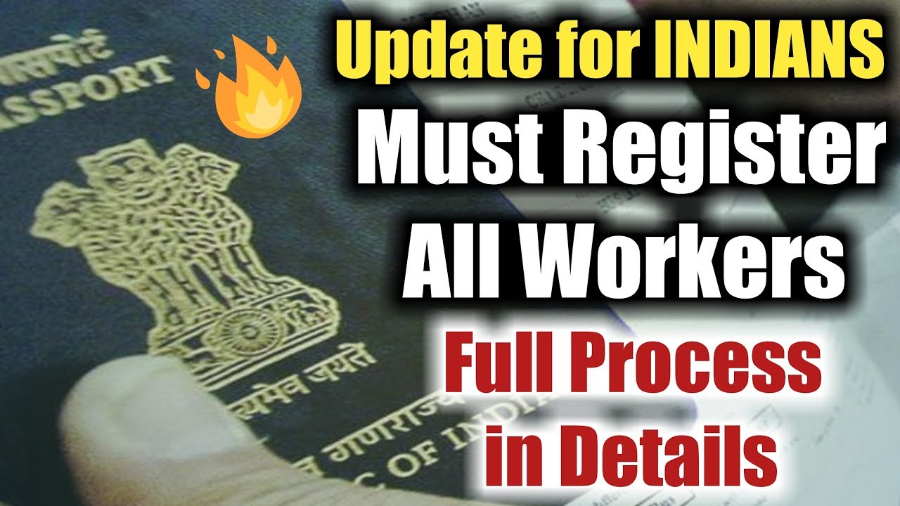 New Rules for Indian Workers (2019)| Emigrate Registration Online ...