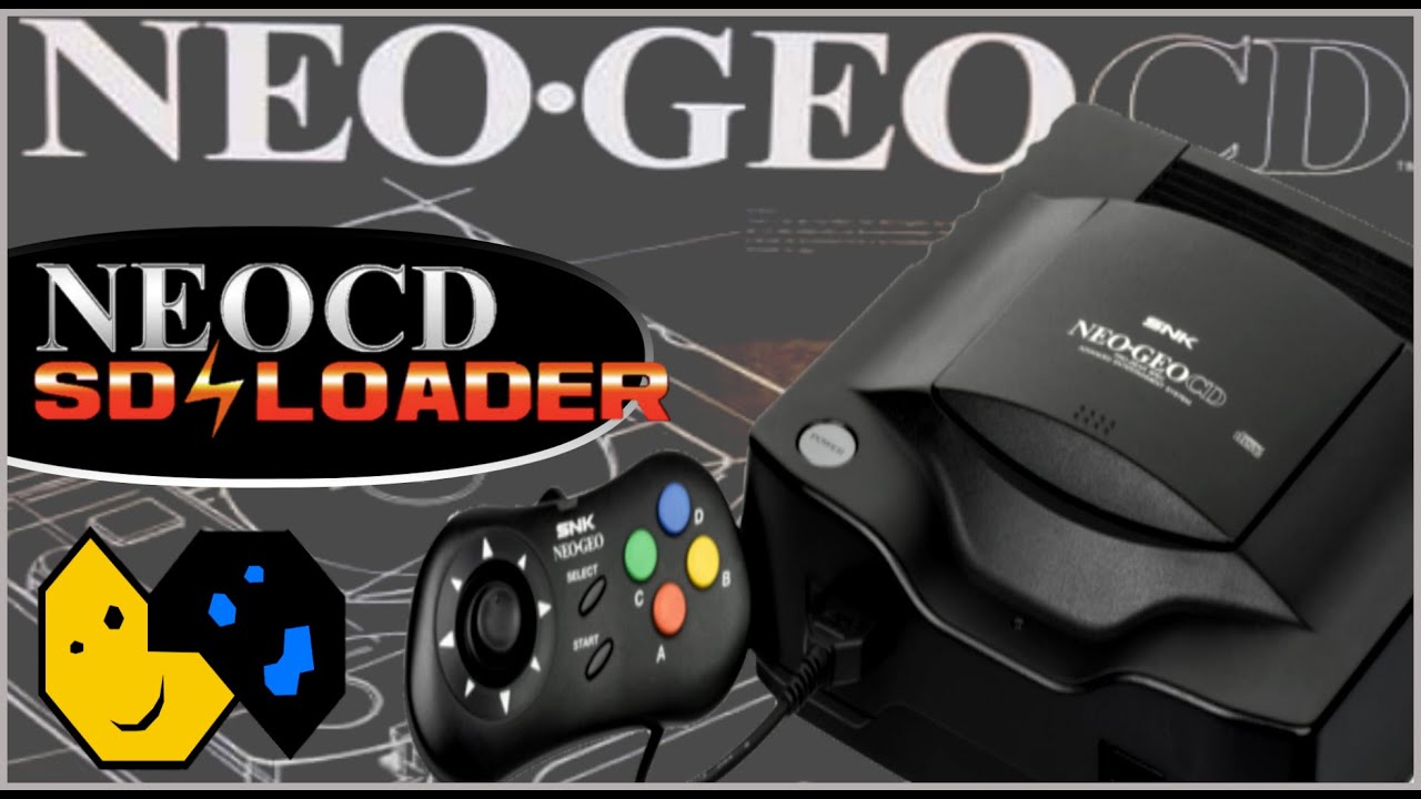 NEO GEO CD / NEOCD SD LOADER - YouTube