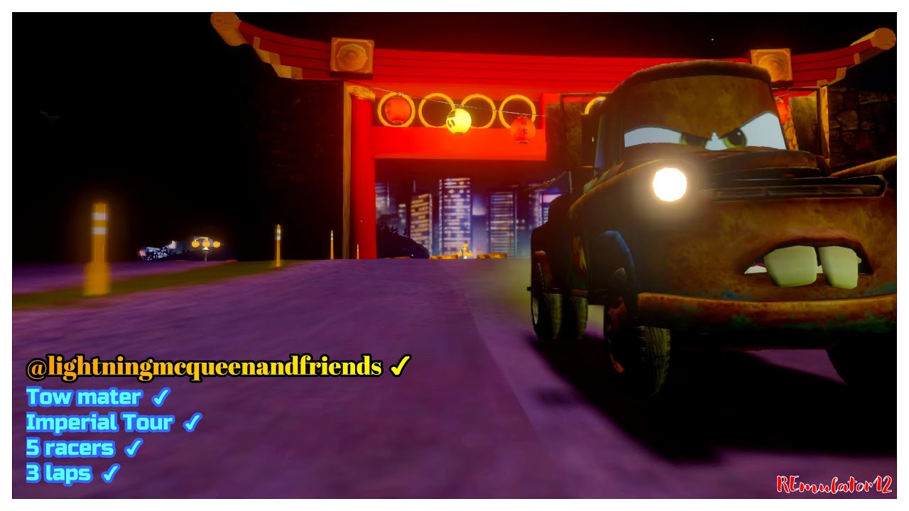 Cars 2 The Video Game | Tow Mater - Race Mode (5 Racers) | Imperial ...