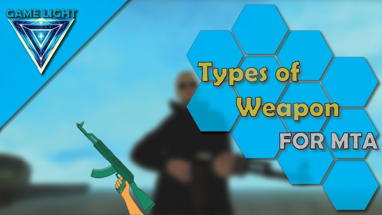 [MTA:SA] Types of Weapon For MTA - YouTube