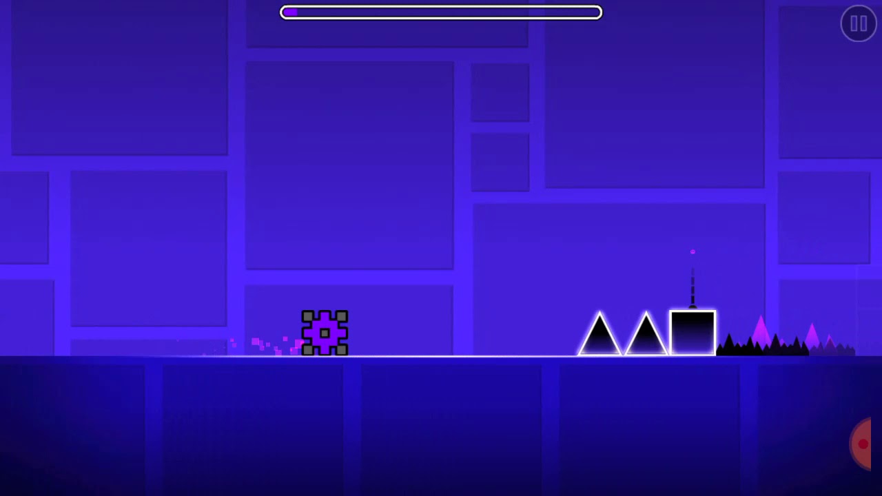 How to complete Geometry Dash Stereo Madness Level - YouTube