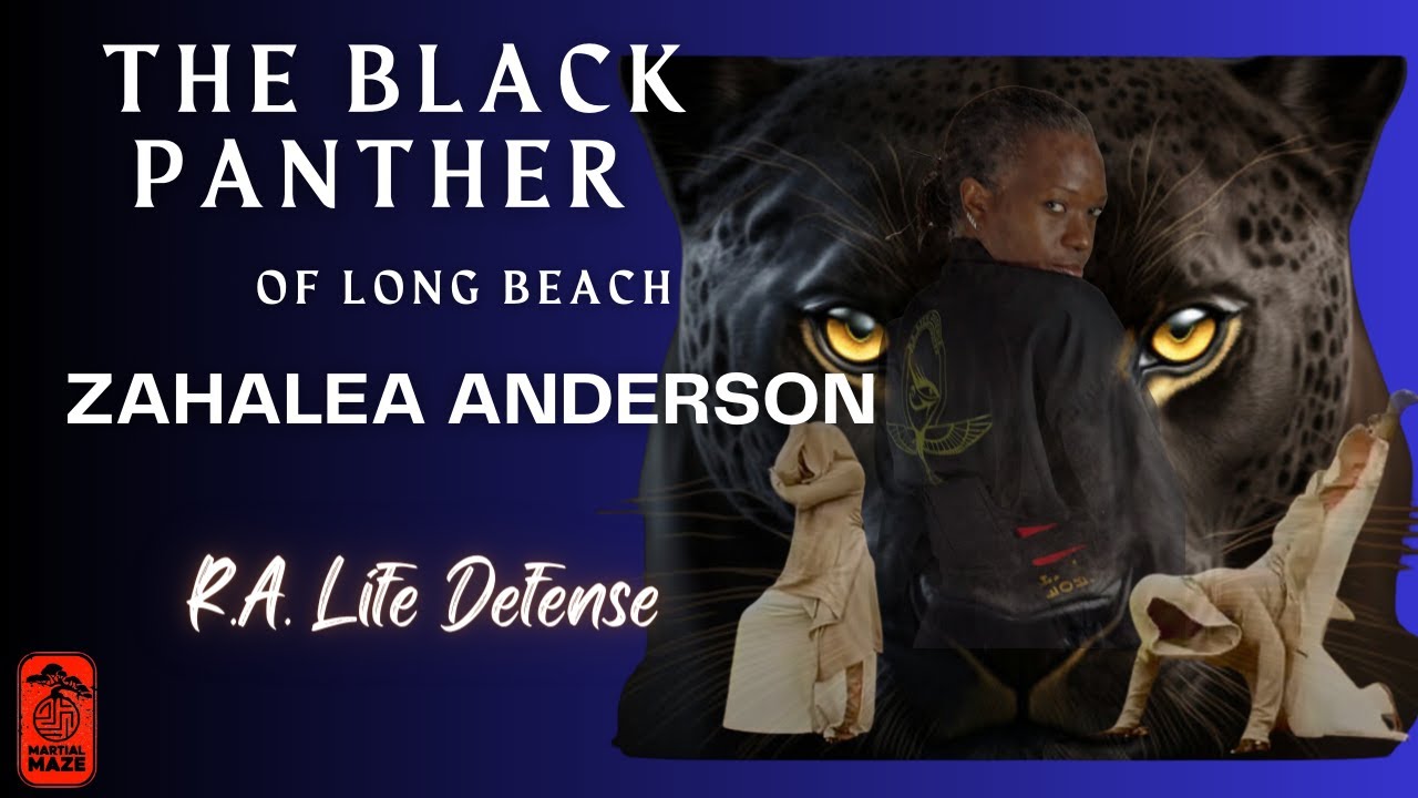 The Black Panther of Long Beach Professor Zahalea Anderson - YouTube