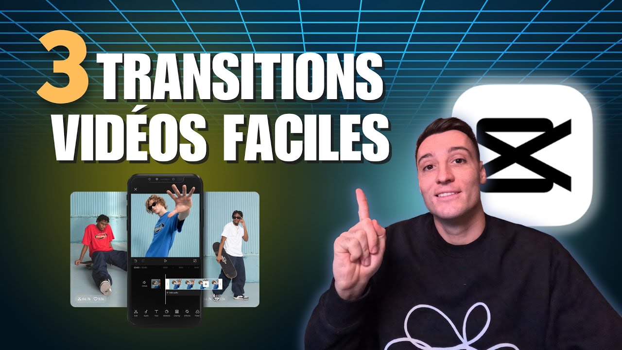 3 Transitions créatives pour animer vos vidéos ! - YouTube