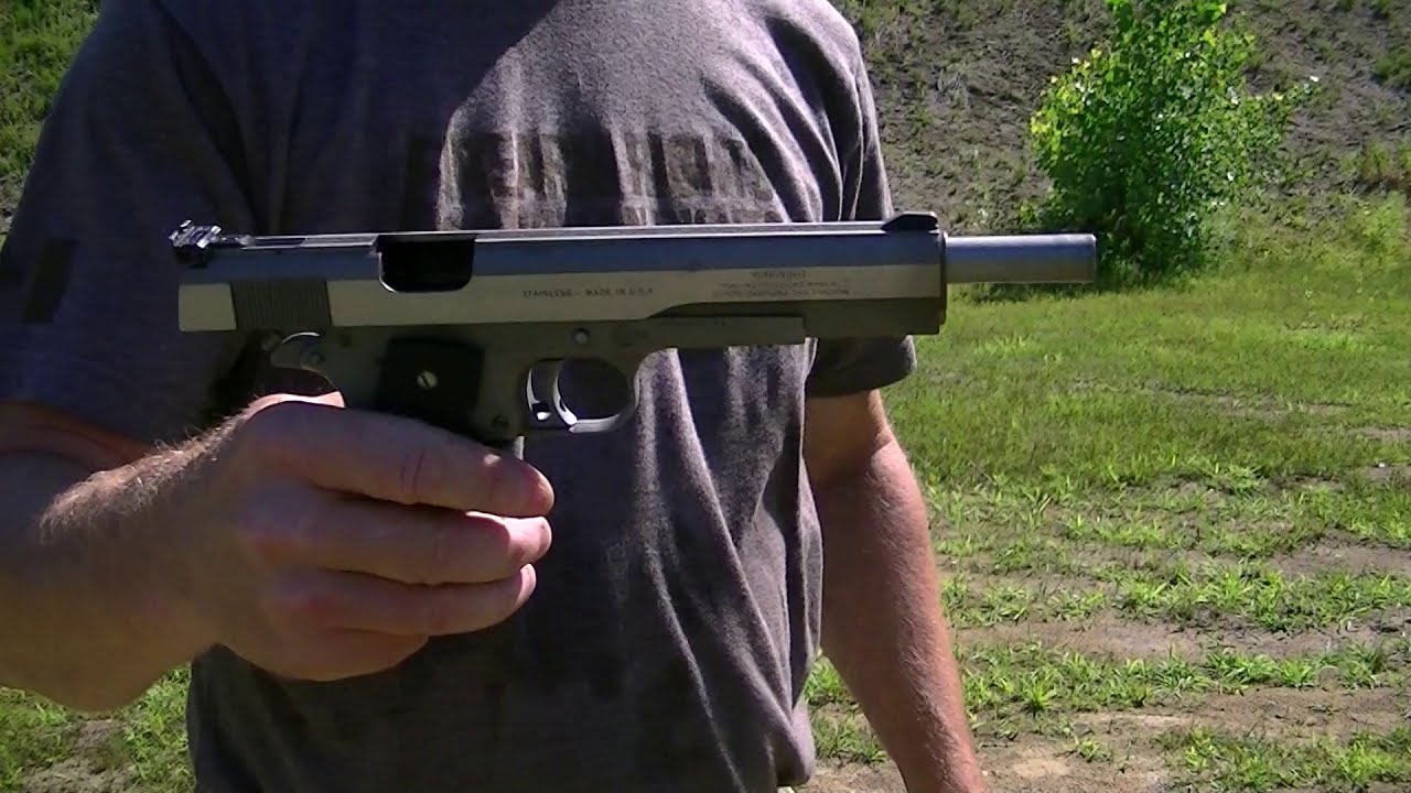 AMT Hardballer long slide - YouTube