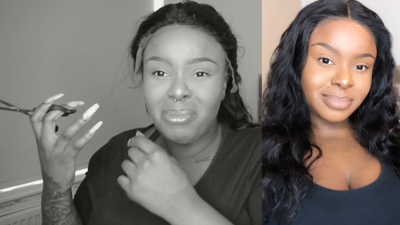 I Messed Up The Lace Front On My Wig! FT Xtrend Hair | Amazon Wig - YouTube