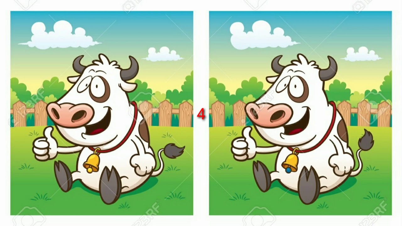 Iq test. Find the five difference of both photos. - YouTube