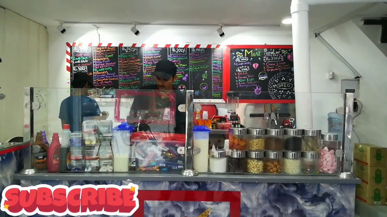 ice curl ice cream - YouTube