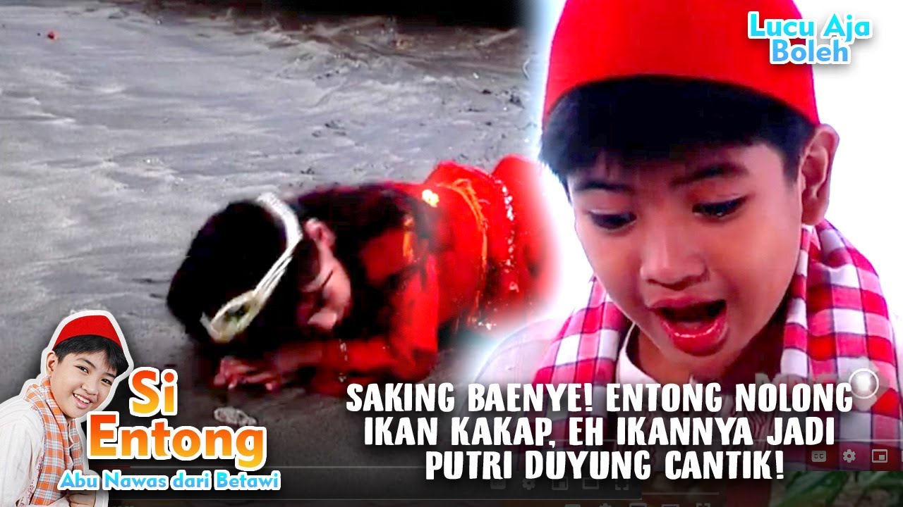 SAKING BAENYE! ENTONG NOLONG IKAN KAKAP, EH IKANNYA JADI PUTRI DUYUNG ...