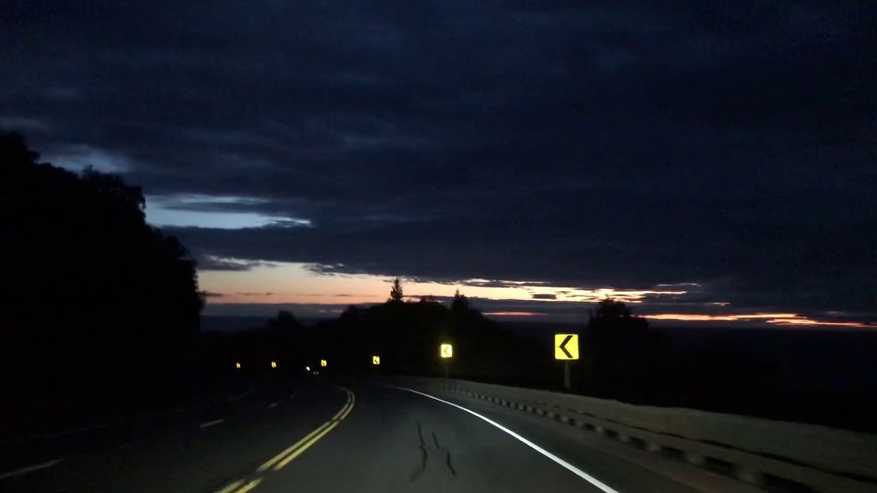 Driving @ Night versus Morning - YouTube