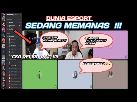 FULL PENJELASAN OPI ESPORTS TENTANG JOGET PARGOY // JOGET TIKTOK 🔥🔥🔥 MEMANAS BROOOOK  !!!!